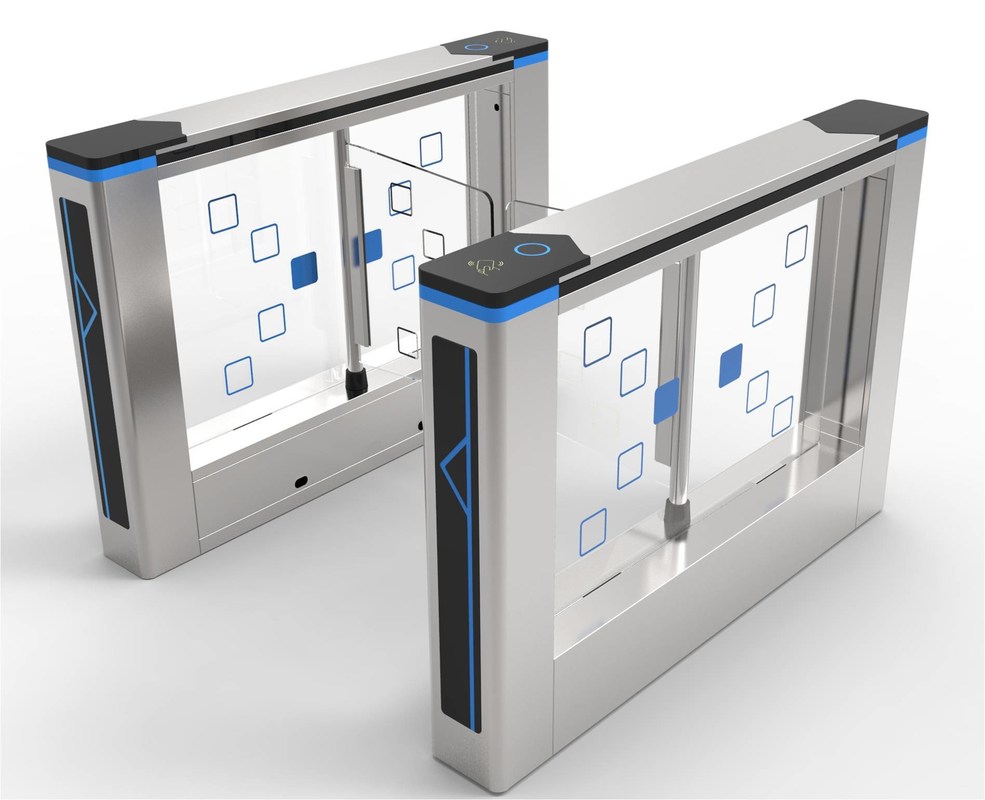 800mm Pass Width Turnstile Security Gate Fully Automatic Access Control ...