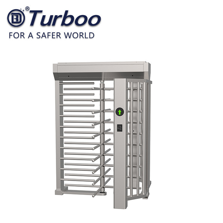 304 Stainless Steel Full Height Turnstile Gate With QR Code For Prison ...