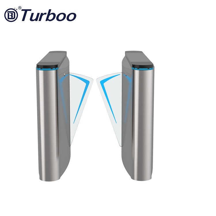 Anti-pinch Optical Barrier Turnstiles Indoor Gate Stainless steel ...