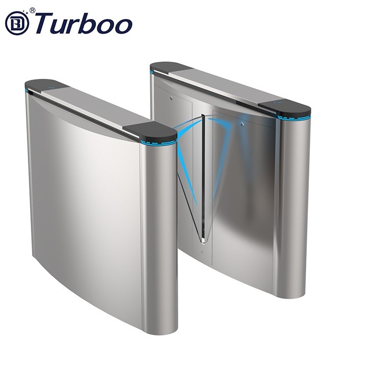Anti-pinch Optical Barrier Turnstiles Indoor Gate Stainless steel ...