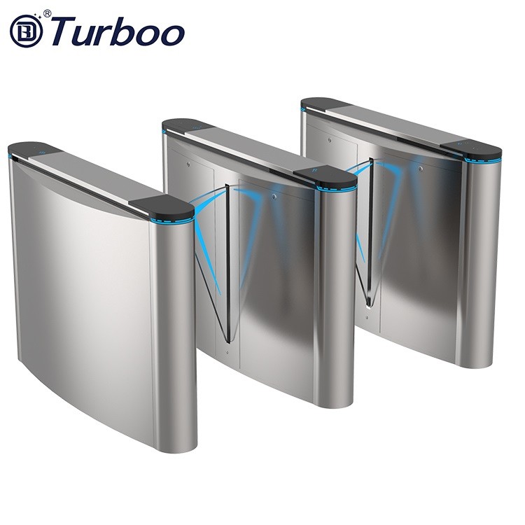 Anti-pinch Optical Barrier Turnstiles Indoor Gate Stainless steel ...