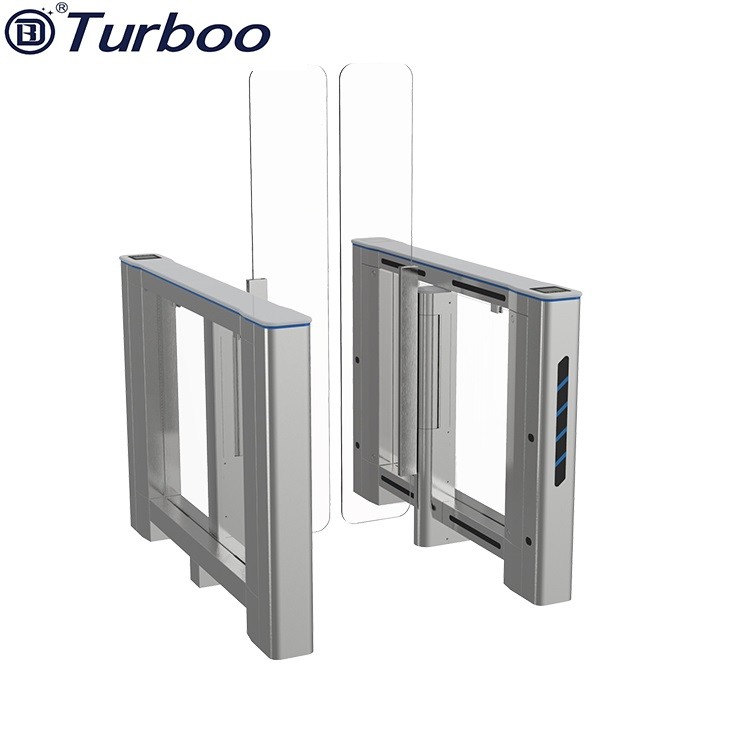 RFID Access Control High Glass Speed Gate Turnstile with High Security ...