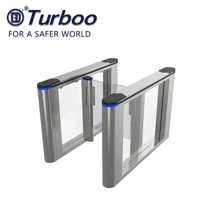 High Security Swing Turnstile Barrier Fully Automatic Access Control ...