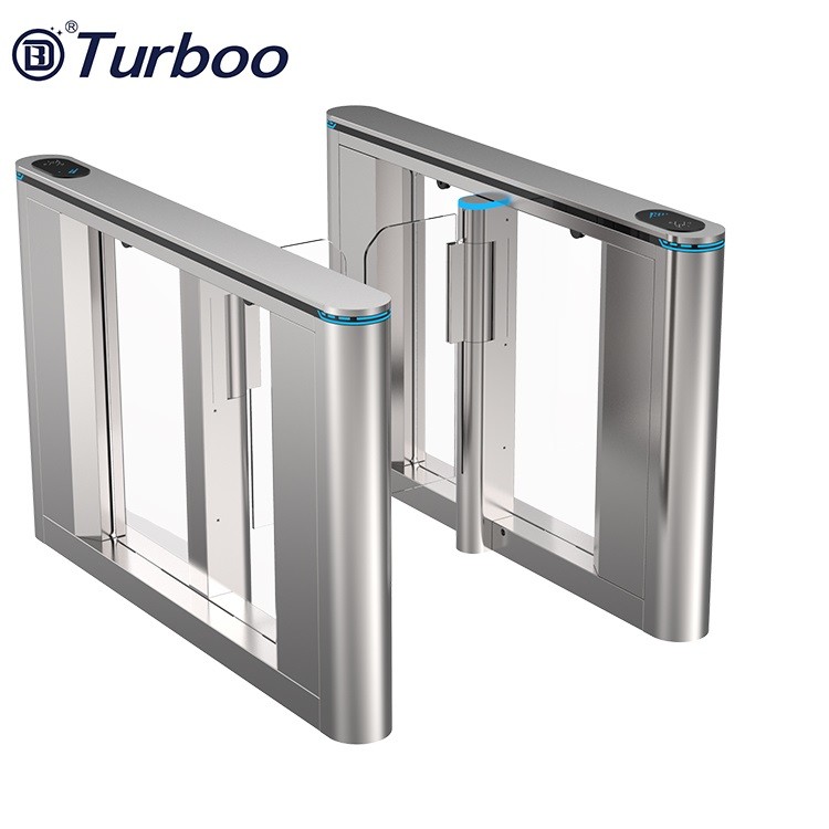 Stainless Steel Speed Gate Turnstile Built-In Card Capture Reader ...