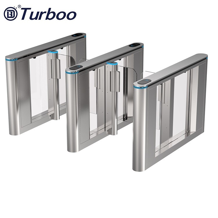 Stainless Steel Speed Gate Turnstile Built-In Card Capture Reader ...