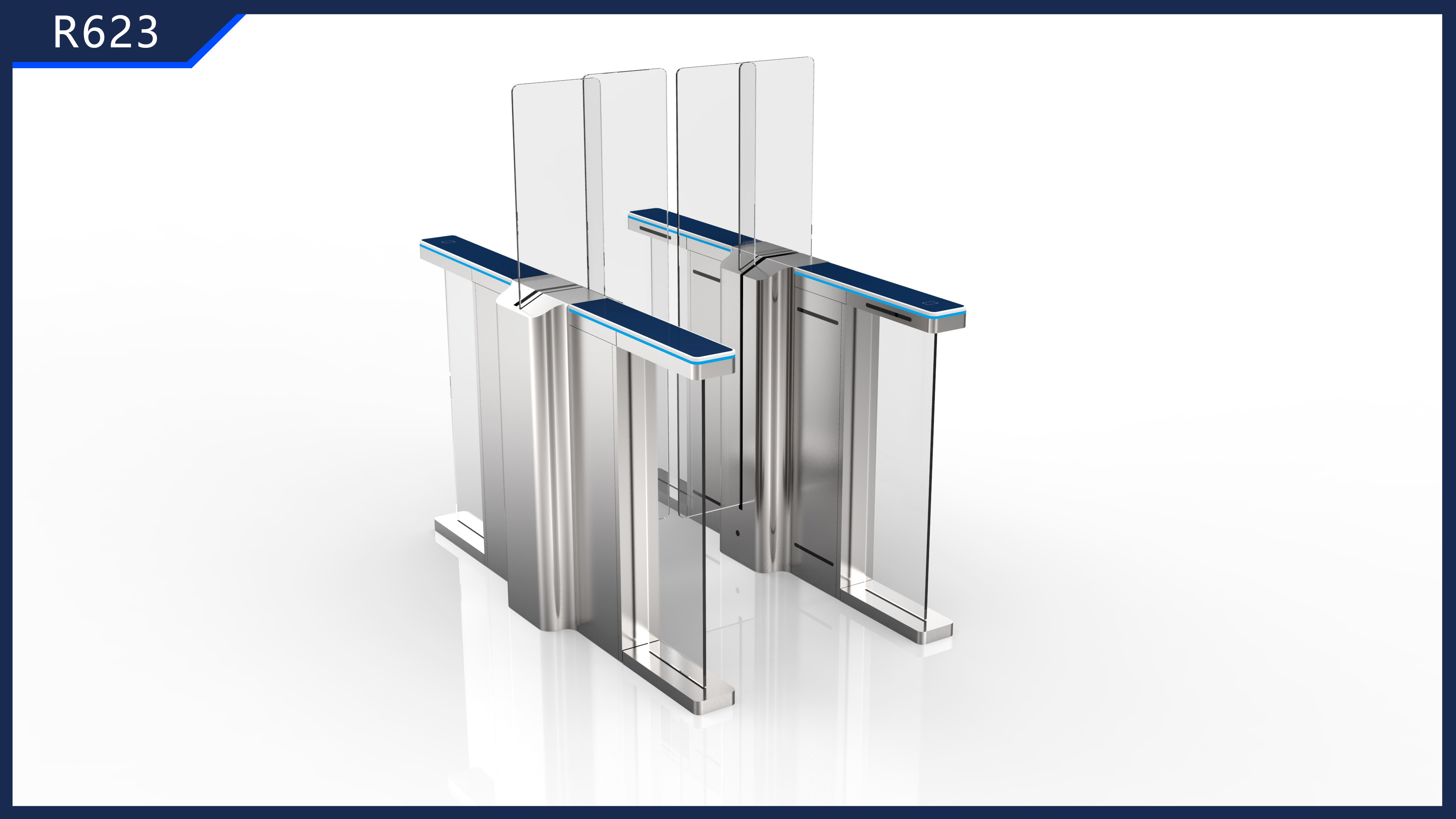 Sliding barrier gate Full height gate servo mochine core Pedestrian ...