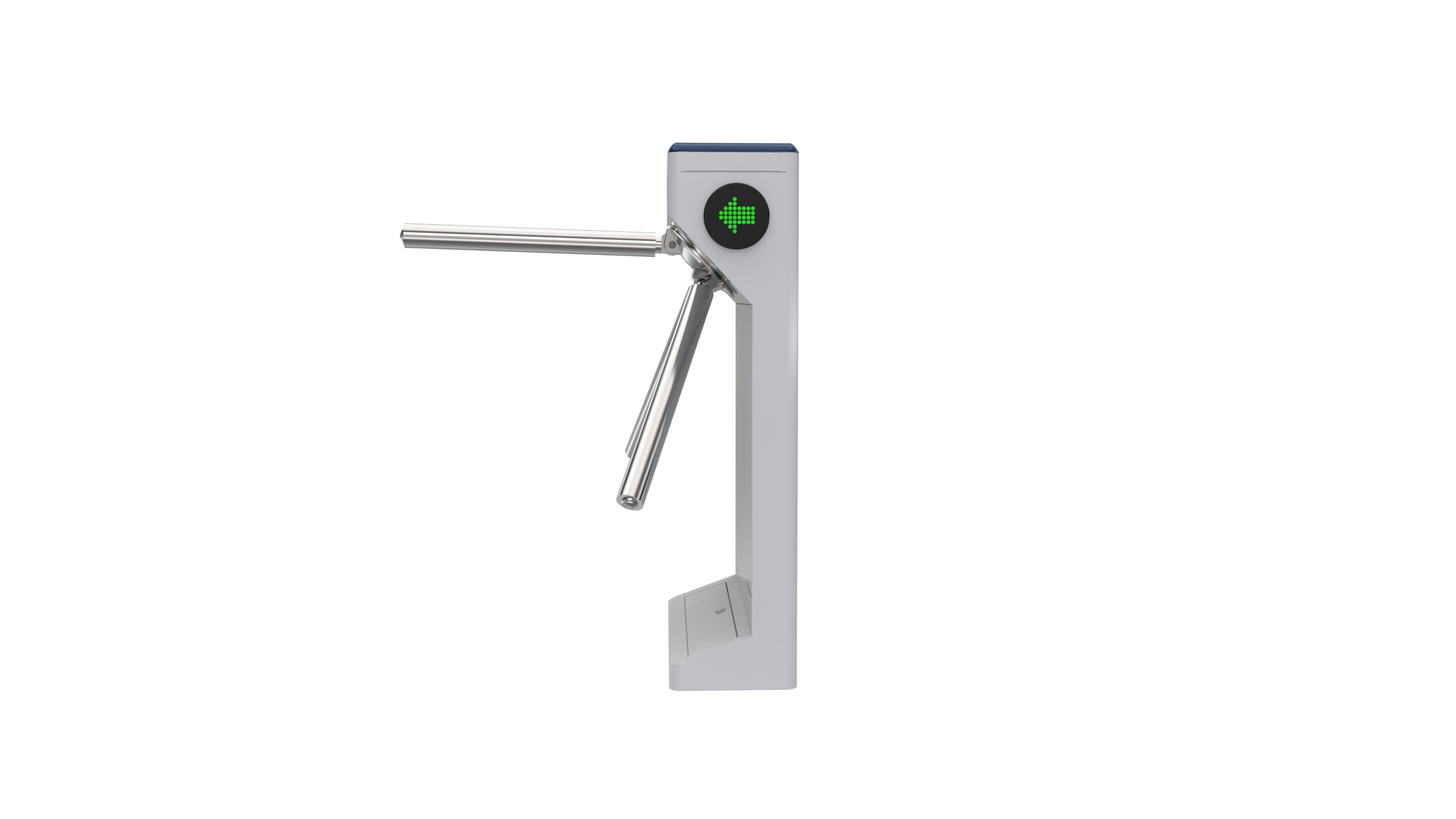 Cold Rolling Steel Vertical Tripod Turnstile , Powder Coated Tripod ...