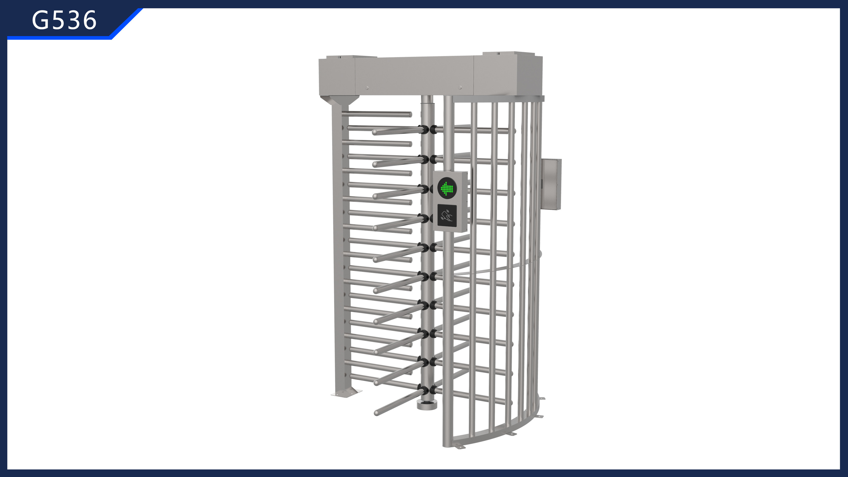 Security Control de Acceso-Full height turnstile Gate -QR Code-Prison ...