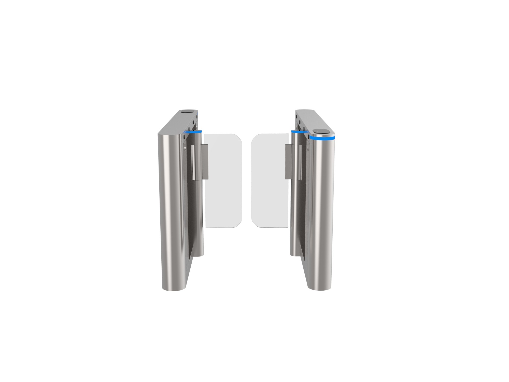 Supermarket Entrance Automatic Security Swing Barrier Rfid Reader ...