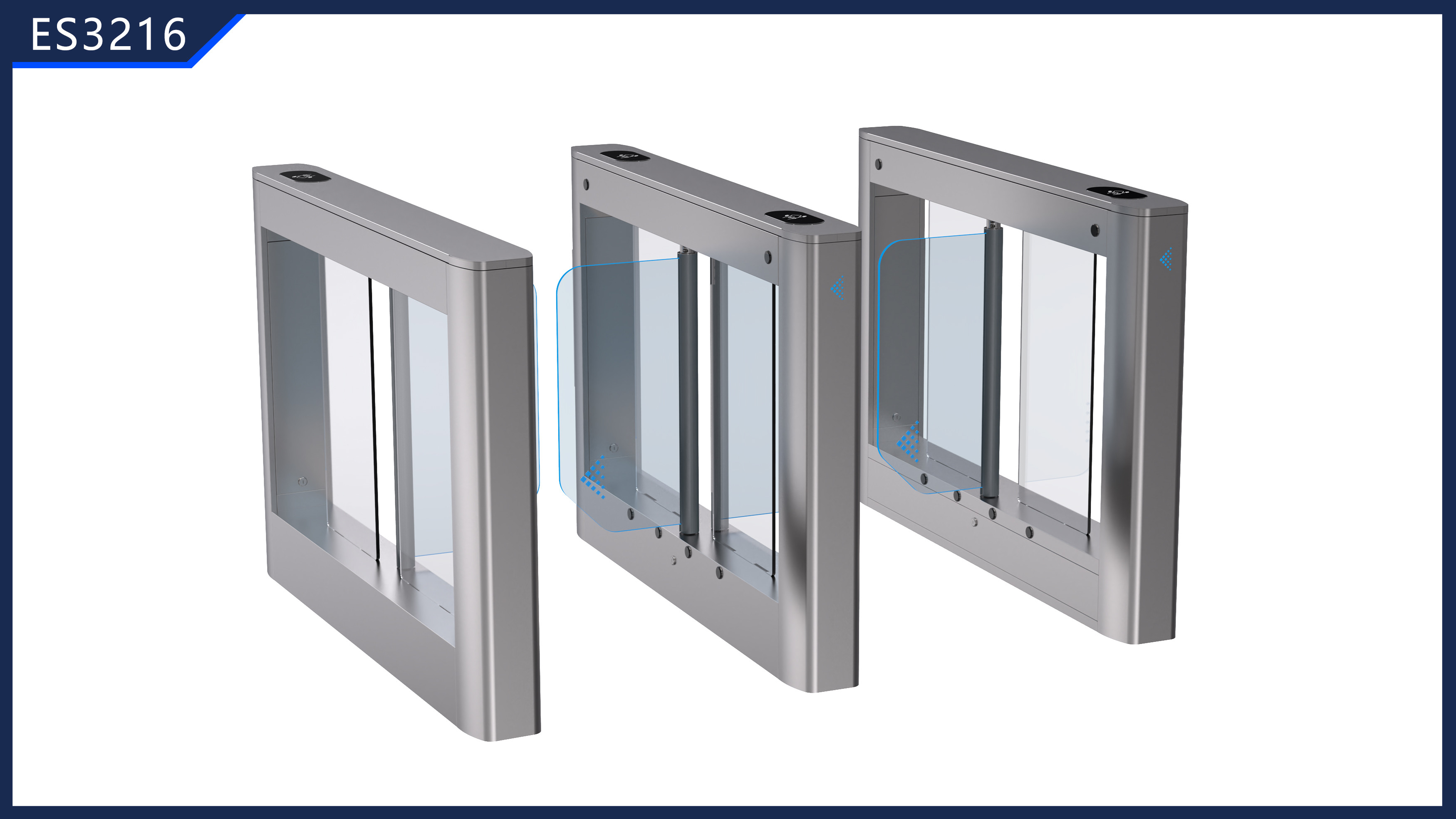 Access Control Turnstile Security Doors Systems for Office Buildings ...