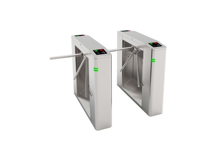 304 Stainless Steel Train Station Turnstile Barrier Gate Security Systems