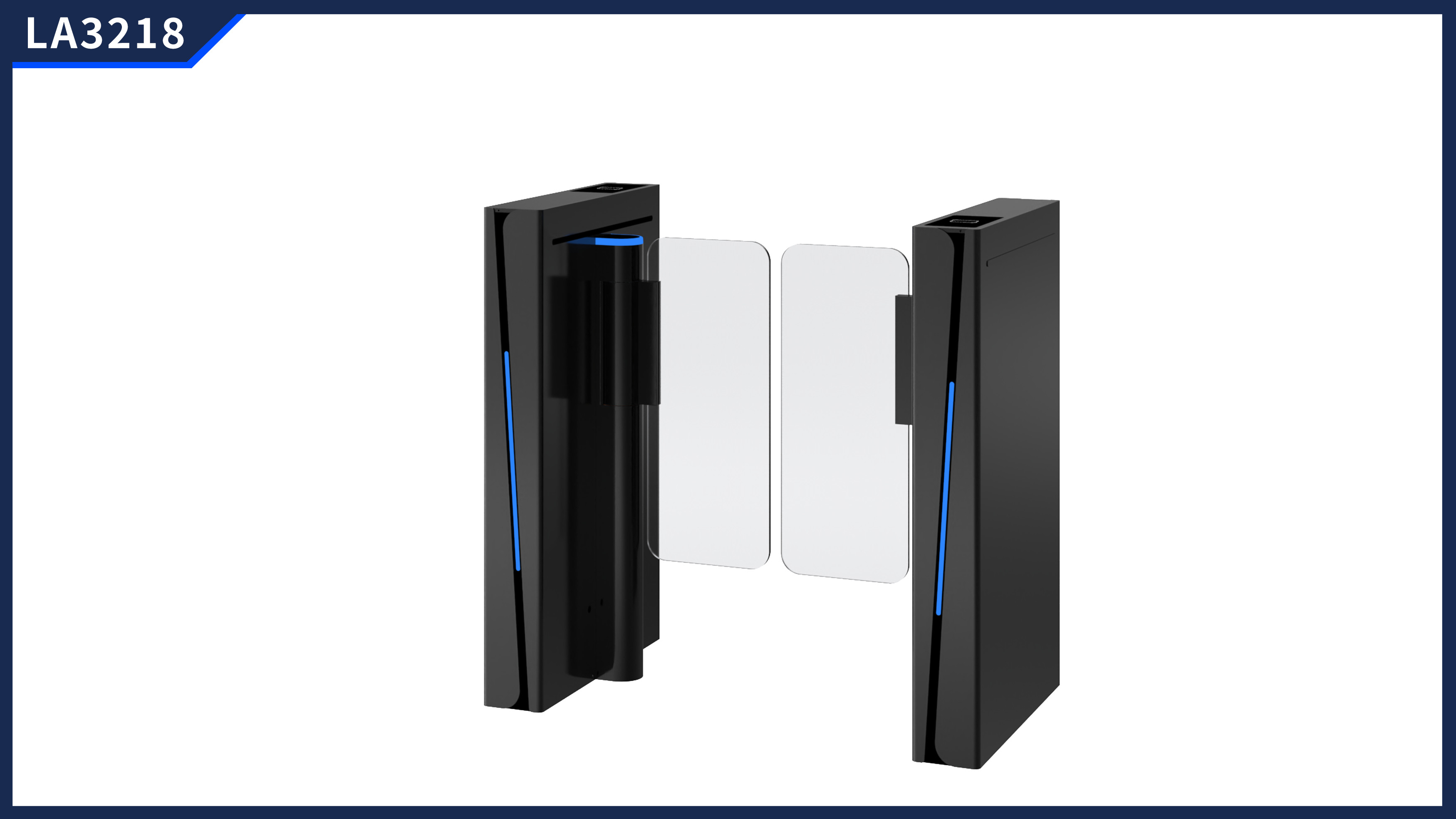 Secure Pederstrain Speed Gate for Community/Office Entrance Pass Width ...