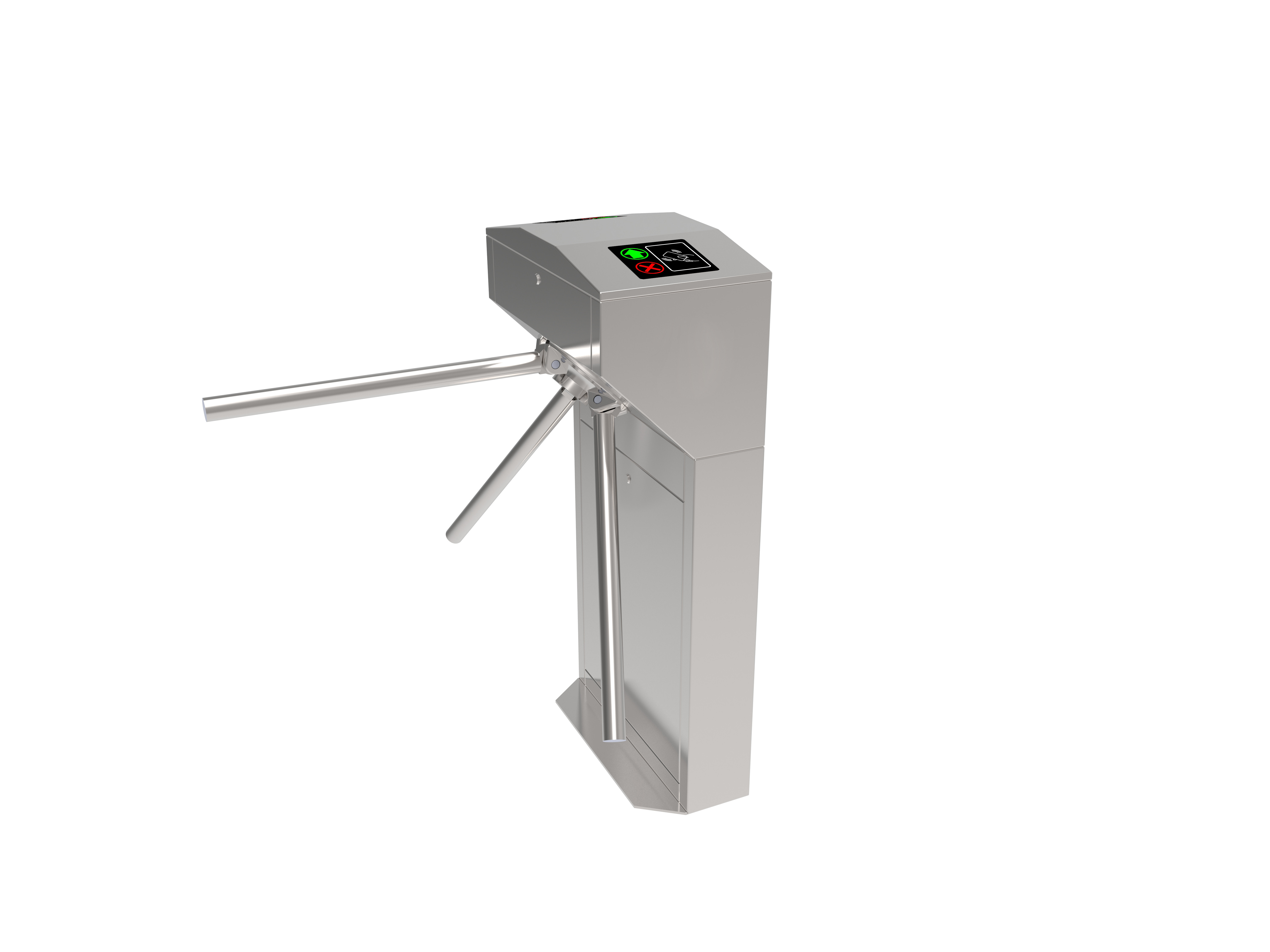 Vertical Type Coin Operated Access Control Tripod Turnstile For Public ...