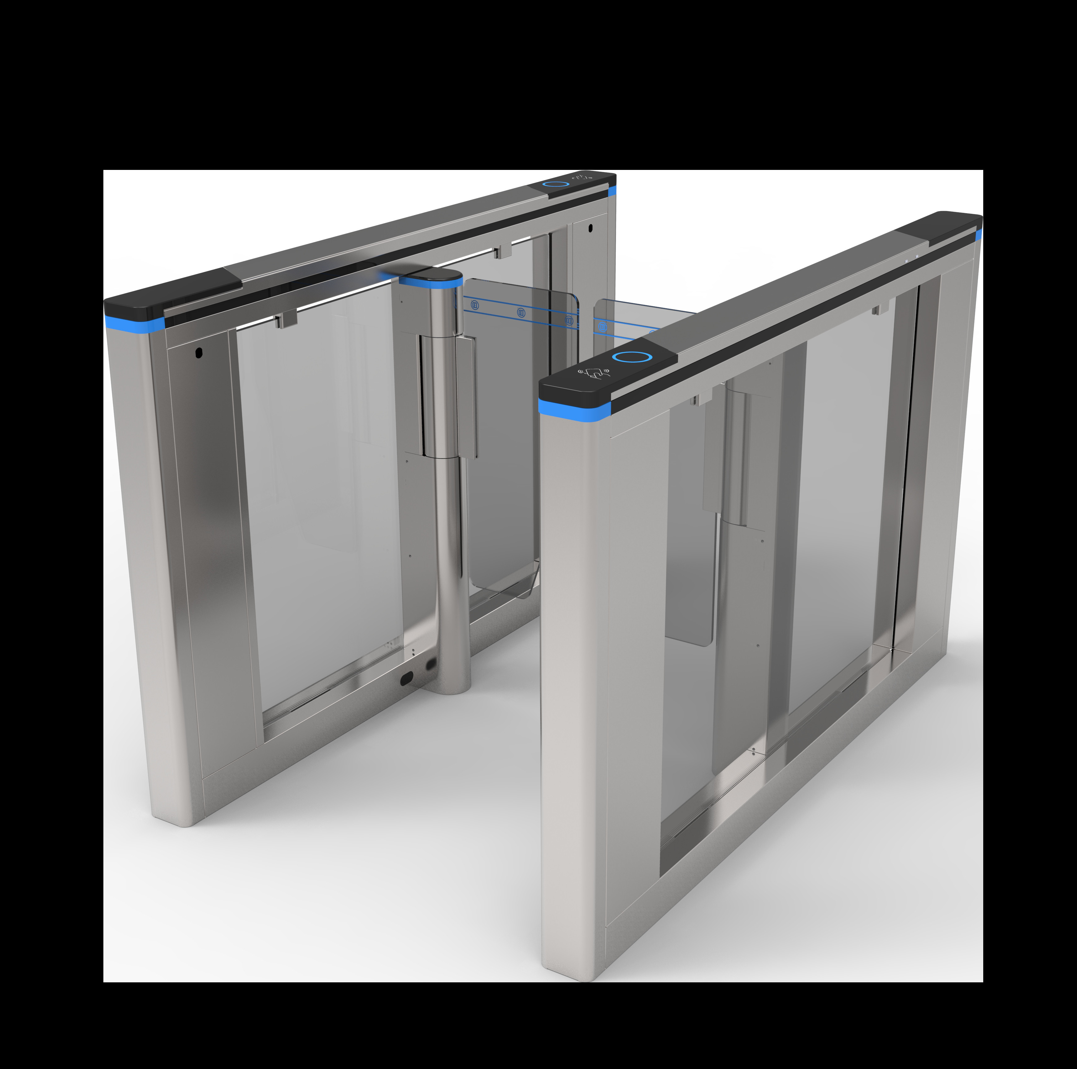 Precise Positioning Optical Barrier Turnstiles , Electronic Turnstile ...