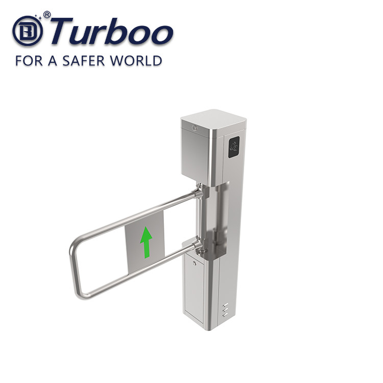 SUS Supermarket Entrance Swing Barrier Gate , 24V 50W Access Control ...