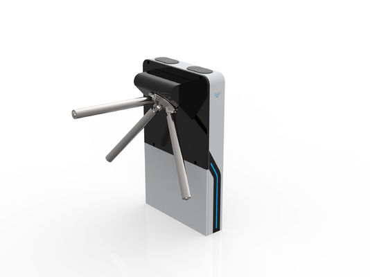 SUS304 Stainless Steel Tripod Turnstile Gate Dry contact / RS485 input ...