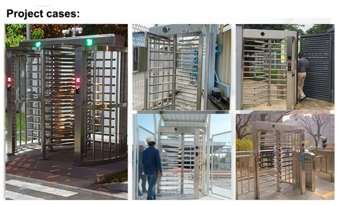 Durable Prison Full Height Turnstile Access Control System With Multi Mode