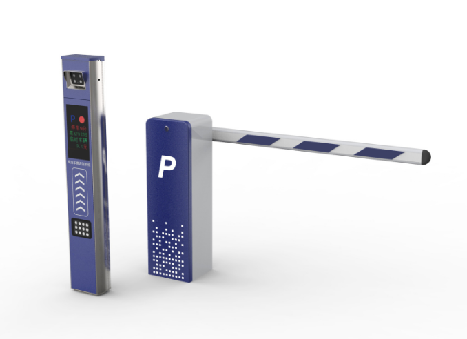 Tickets System Boom Barrier Gates Automatic 6M Car Park Barrier Gate