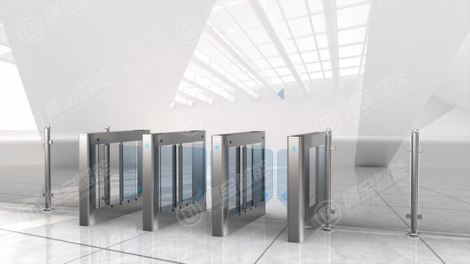 SUS 304 Security Barrier Gate Access Control Swing Barrier Gate With ...
