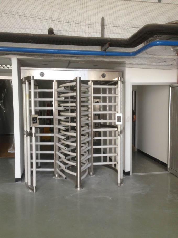 Prison/Neighborhoods Access Control Full Height Turnstile Gate QR Code ...